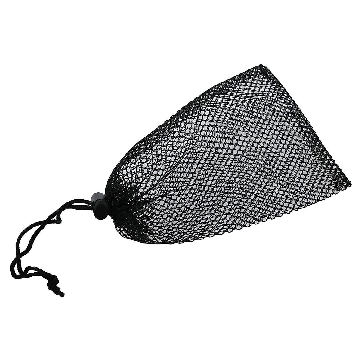 Wantane-Mesh Bags Drawstring Drawstring Net Bag Black Nylon Mesh Drawstring Bag For balls, small gym bags, home laundry bags（150X100MM）-4PCS