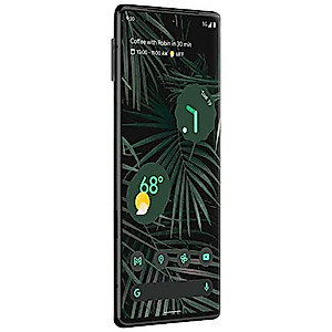 Google Pixel 6 Pro 5G (128GB, 12GB) 6.71" AMOLED 120Hz, 4K Camera (Fully Unlocked for Verizon, T-Mobile, AT&T, Global) International Model G8VOU (w/ 25W Charge Cube & Fast Wireless Charger)(Black)