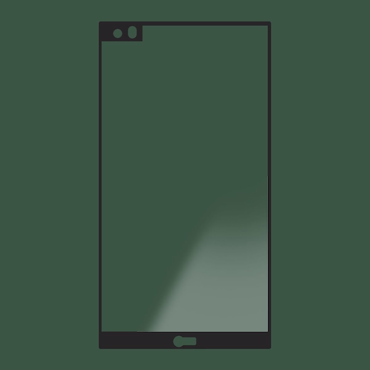 XINXUSONG 3 Pack Screen Protector for L G V20 H918 H915 LS997 US996 VS995 H990 H910 H990DS,Anti-Scratch 9H Hardness Full Coverage Silk Print Black Tempered glass Protective Film.