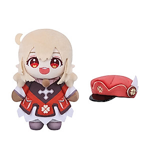 MORROWIND Klee Plush Doll Toy Stuffed Plushie Figure for Kids Girls Game Fans (RED, 20cm/7.87inch)