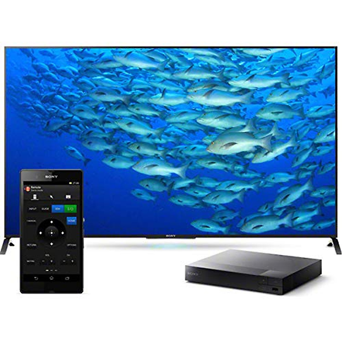 Sony BDP-S6700 4K Upscaling 3D Streaming Blu-Ray Disc Player with Built-in Wi-Fi + Remote Control + NeeGo HDMI Cable W/Ethernet NeeGo Lens Cleaner