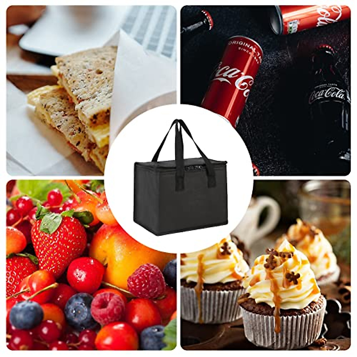 Slow Cooker Bag for Crock-Pot 6-8 Quart Cooler Bag bags| Keeps Ice 40 can Insulated Lunch with Adjustable Shoulder Straps | Great for Picnics, BBQs, Camping, Tailgating & Outdoor Activities 4, 5, 7