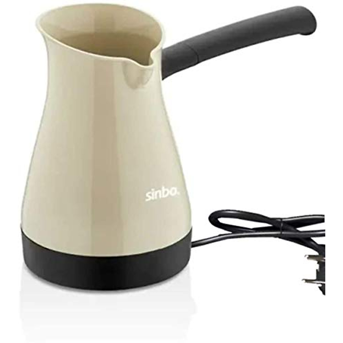 Sinbo SCM 2951 Greek Turkish Coffee Maker Machine Electric Pot Briki Ibrik-New-Beige