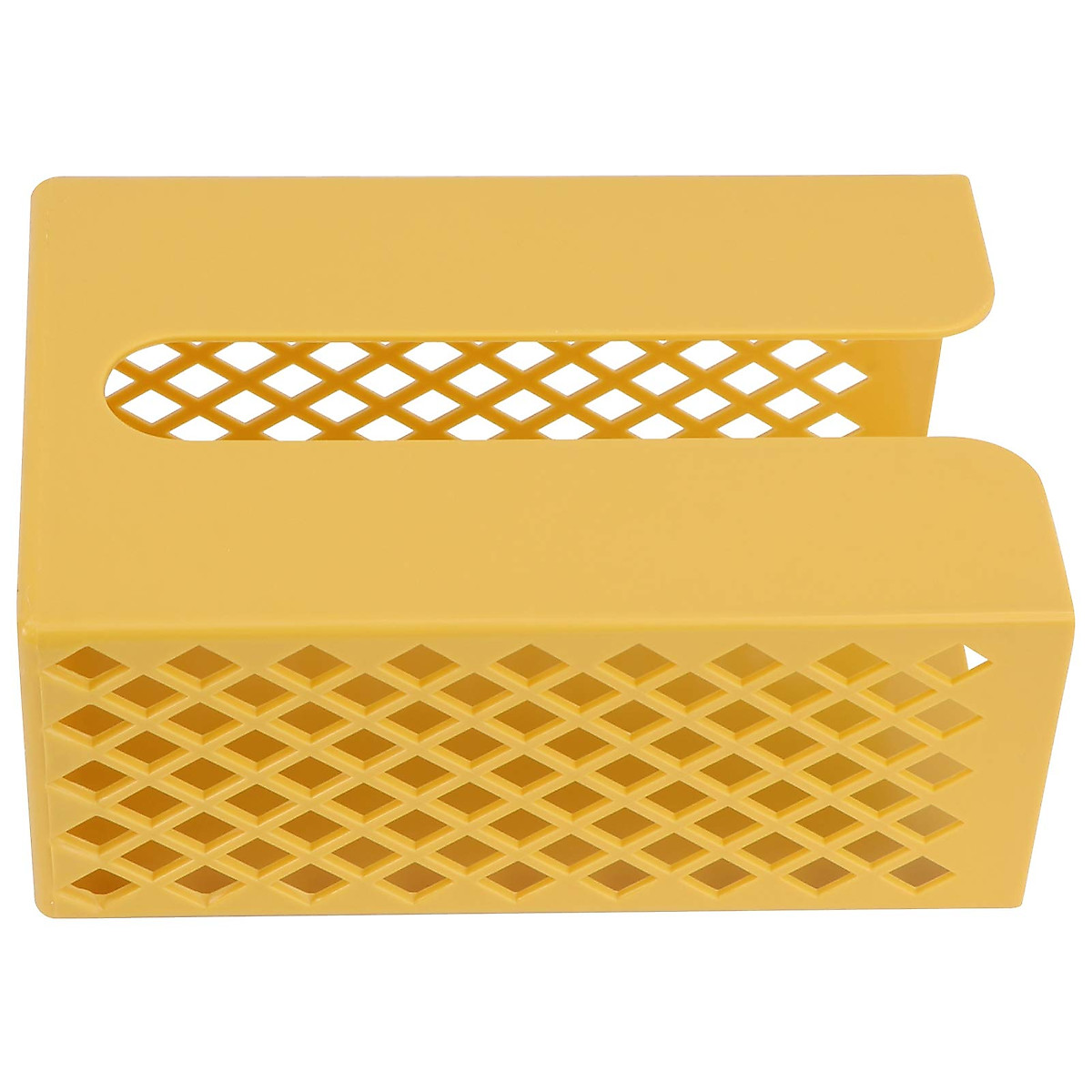 DOITOOL Paper Towel Dispenser Countertop Multifold Paper Towel Holder Hand Towel Dispenser for Home Kitchen Bathroom Restaurant (Yellow)