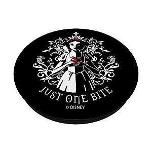 Disney Snow White Just One Bite Black & White Silouhette PopSockets PopGrip: Swappable Grip for Phones & Tablets