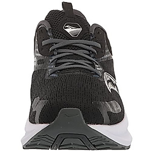 Saucony mens Axon 2 Running Shoe, Black/White, 12 US