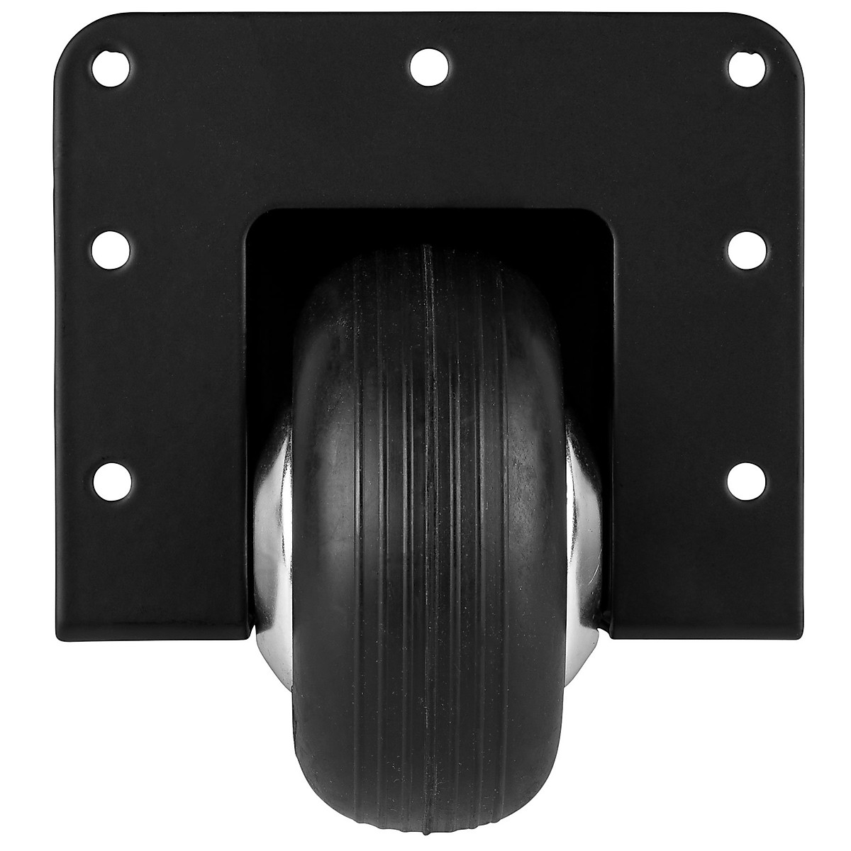 Penn-Elcom W2080K/HD 3" Heavy Duty Recessed Corner Caster in Sleek Black