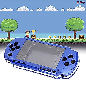 01 02 015 Console Case, Simple and Compact Game Console Replacement Shell with Screwdriver for Game Accessories(Blue)