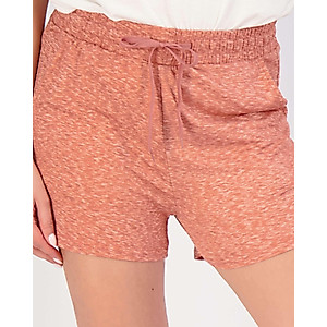 Real Essentials Women's Plus Size Just My Lounge Wear High Waisted Casual Sweat Shorts Pajama Summer Pockets Drawstring Workout Gym Active Athletic Yoga Running Ladies Sleep, Set 10, 2X, Pack of 3