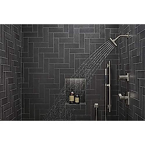 KOHLER Ts23501-4-Bn Parallel Rite-Temp Shower Valve Trim, Brushed Nickel