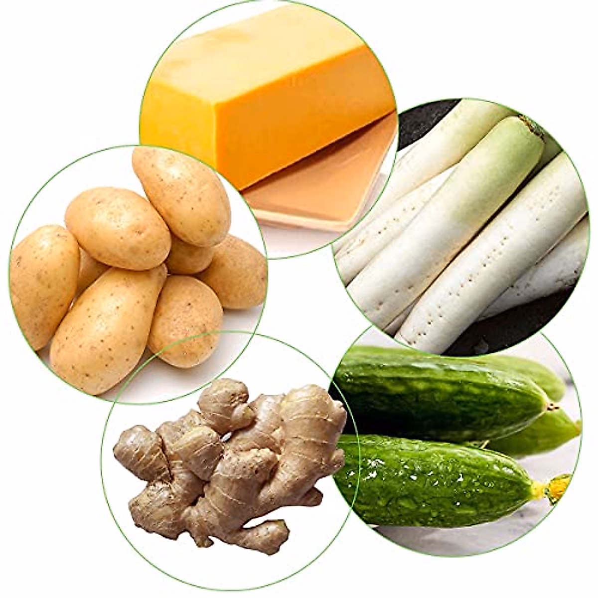 ALLTOP Food Graters for Cheese,Nutmeg,Potato,Ginger and Garlic,Cirtrus,Hand-held Stainless Steel Zester for Kitchen - Pro Multi-purpose Gadgets,Set of 3 Grinders