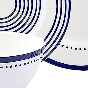 Kate Spade New York Charlotte Street West 4 Piece Place Setting Blue
