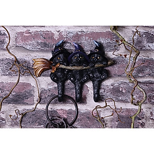 Nemesis Now Witches Helpers Key Hanger 20cm, Black