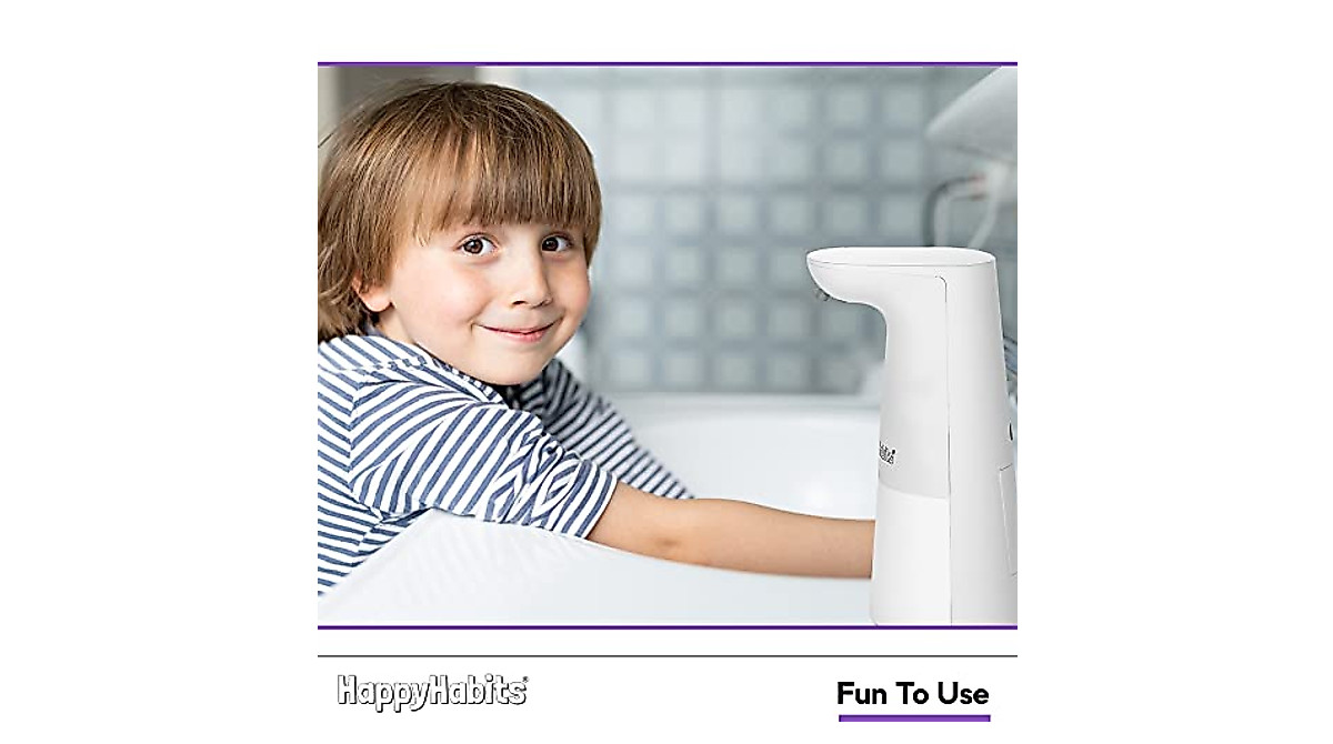 20 Second Countdown Timer Soap Dispenser - HappyHabits