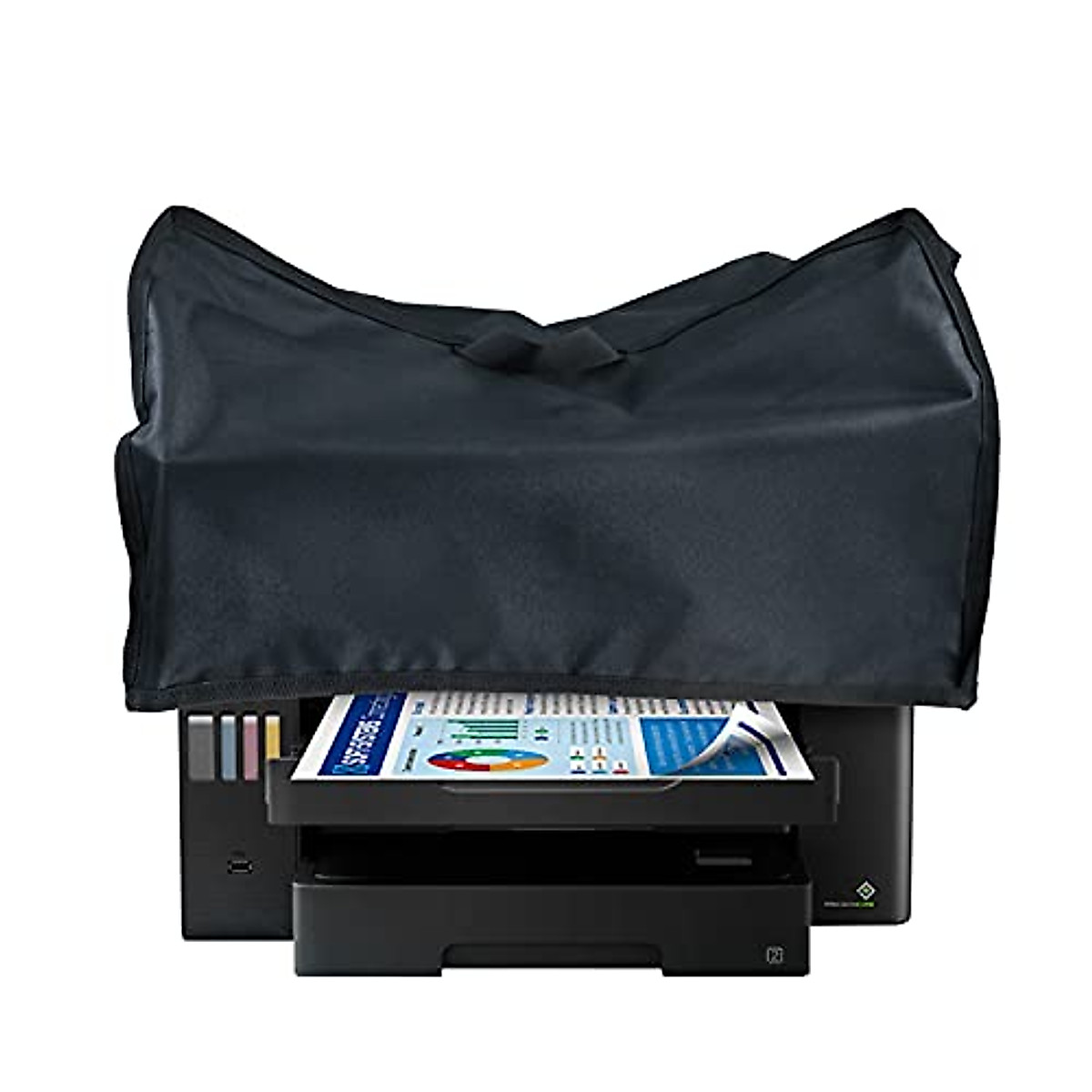 Iptienda Printer Cover, Turntable Dust Cover for HP/Canon/Epson Wireless Laser Printer 20''Wx16''Dx12''H