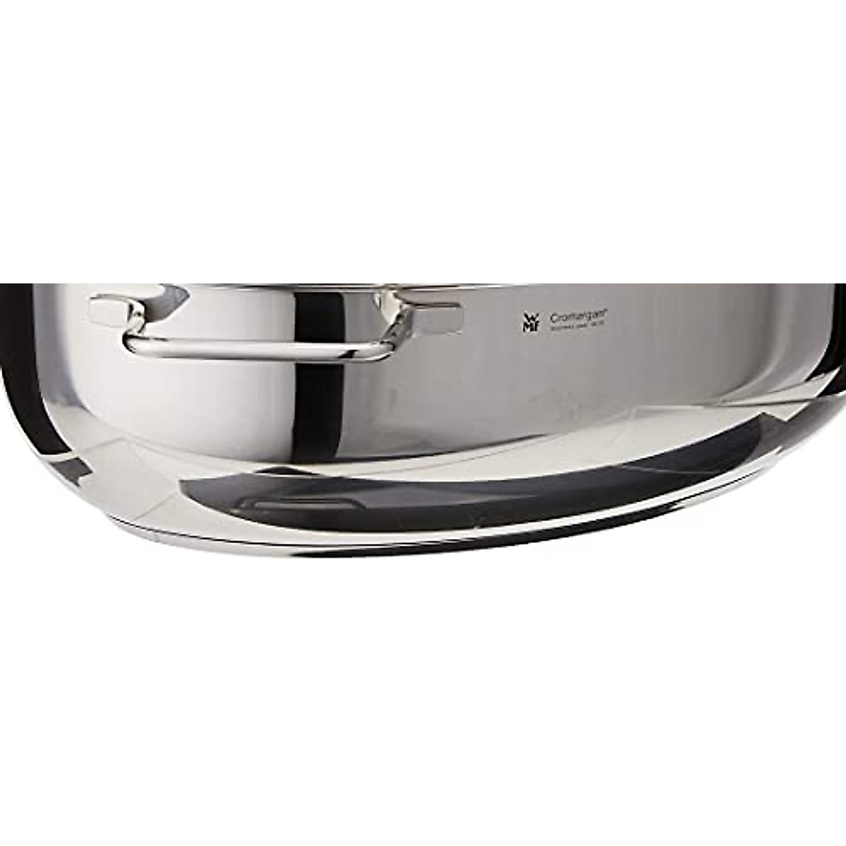 WMF Stainless Steel Deep Oval Roasting Pan, 16-1/4-Inch