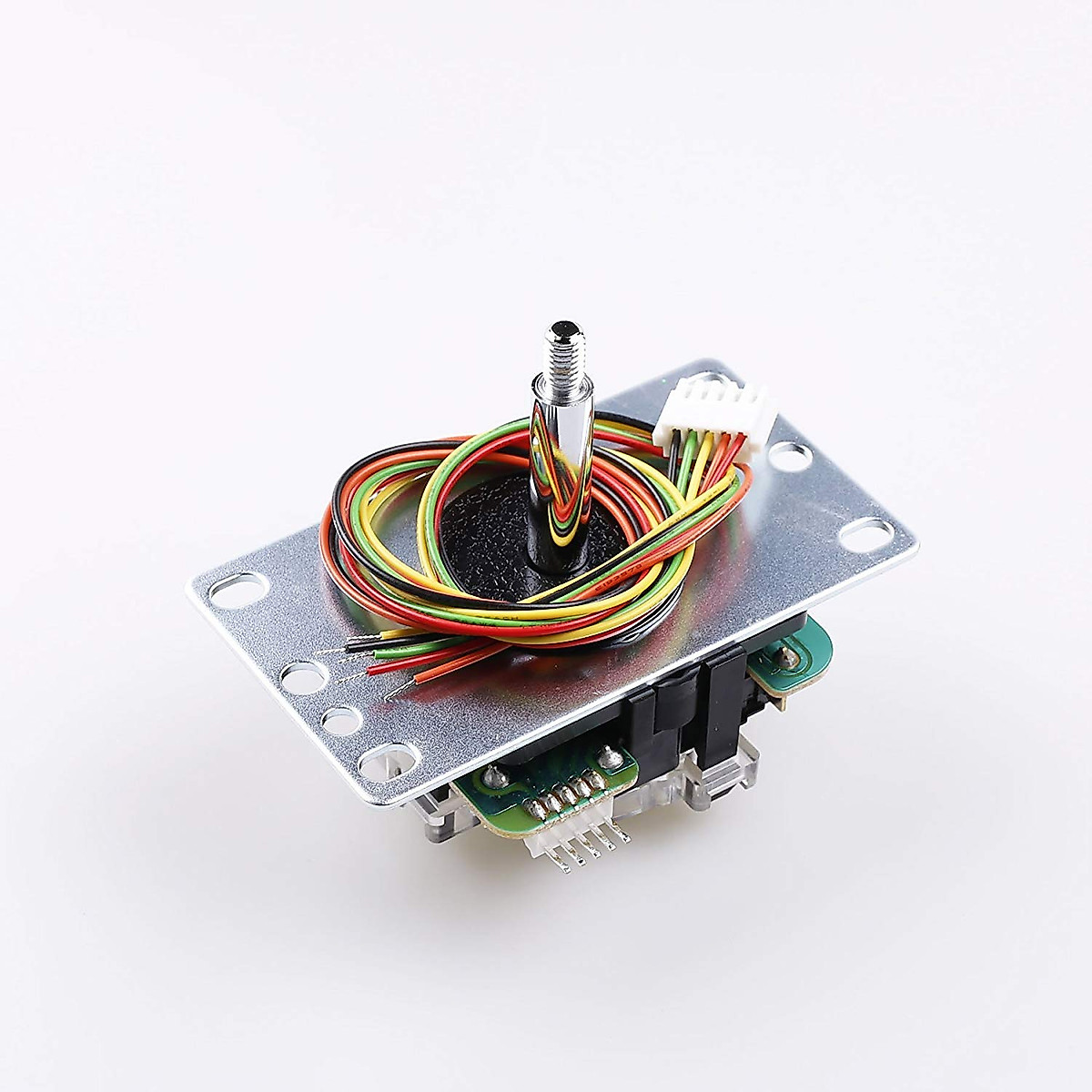 SANWA JLF-TP-8YT Arcade Joystick (White Ball Top) - Premium, High Precision, Responsive Controls, Multi-Platform Compatible - Ideal for Gaming Enthusiasts, for Arcade Jamma Game 4 & 8 Way Adjustable