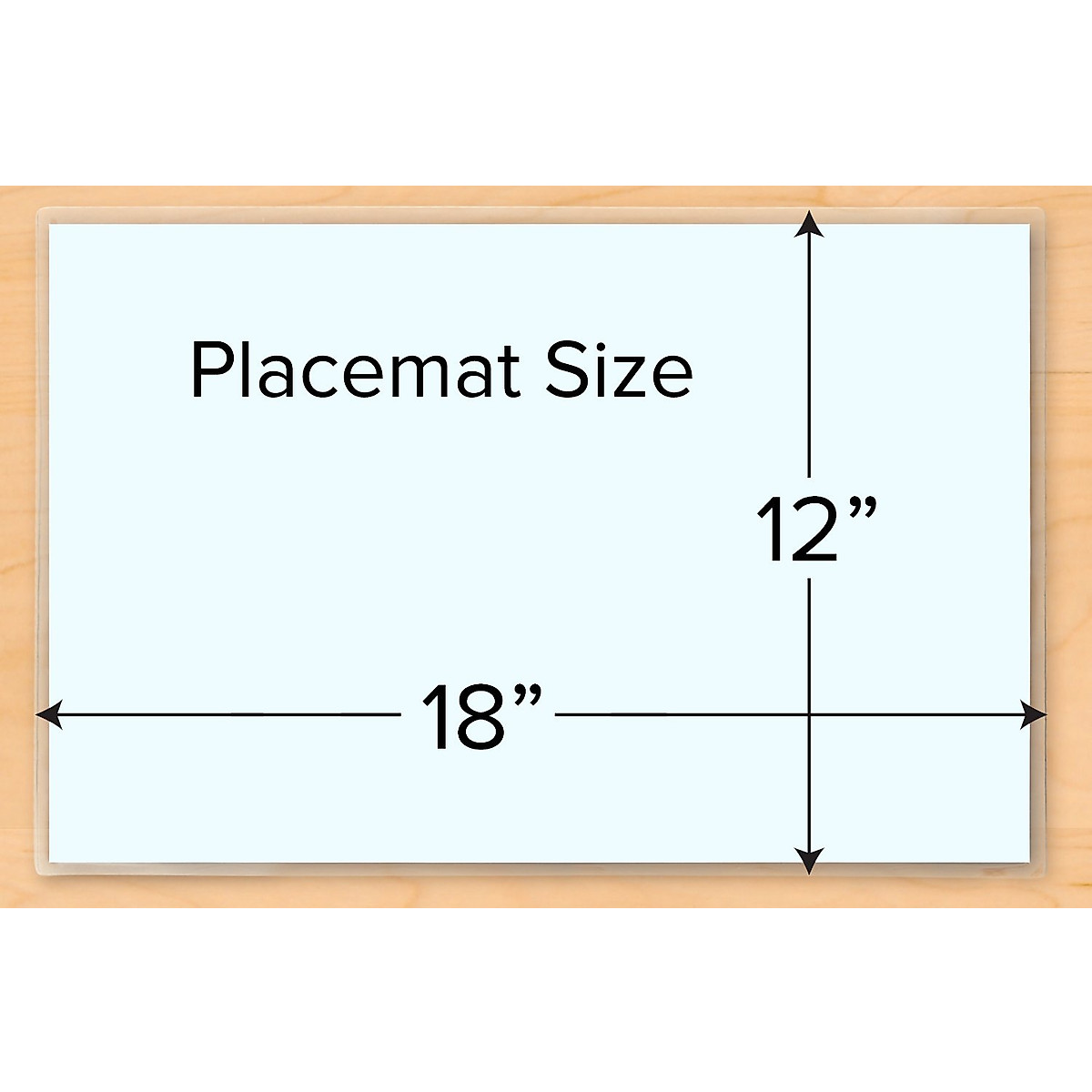 Butterflies Personalized Placemat for Kids, 18 Inches x 12 Inches, Laminated, by Art Appeel