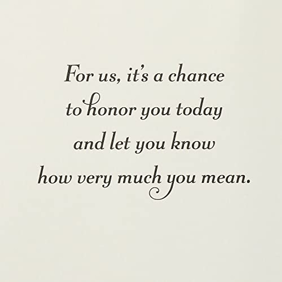 Hallmark 80th Birthday Card (Honor You Today) (5RZB2007)