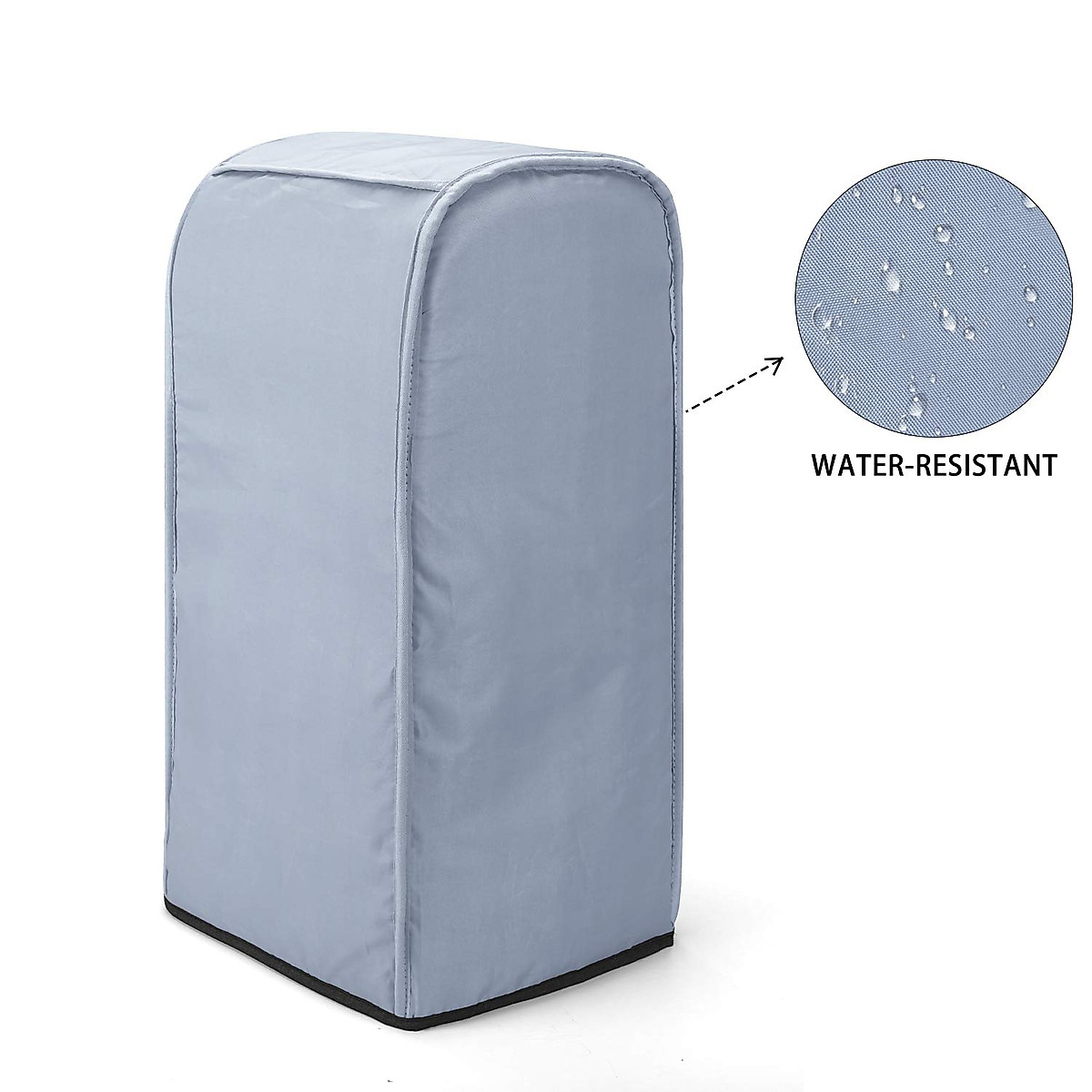 Luxja Blender Cover Compatible with Vitamix 64 oz. Low-Profile Blender, Gray