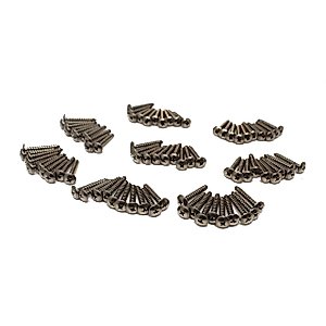 10 x1-1/4" SS Phillips Truss Head Screw Set 80 Piece Dock Bumper Edging Piling Cone Fastener