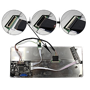 VSDISPLAY 12.3" 12.3 Inch 1920X720 LCD Screen HSD123KPW2-D10 with HD MI VGA AV LCD Controller Board KYV-N5 V3