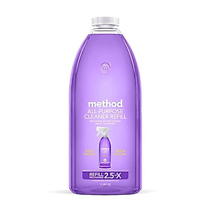 Method All Purpose Cleaner Lavender Spray Bottle & Refill, 68 oz. and 28 oz. Bundle Pack