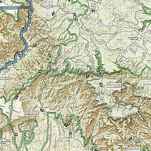 Sycamore Canyon, Verde Valley Map [Coconino, Kaibab, and Prescott National Forests] (National Geographic Trails Illustrated Map, 854)