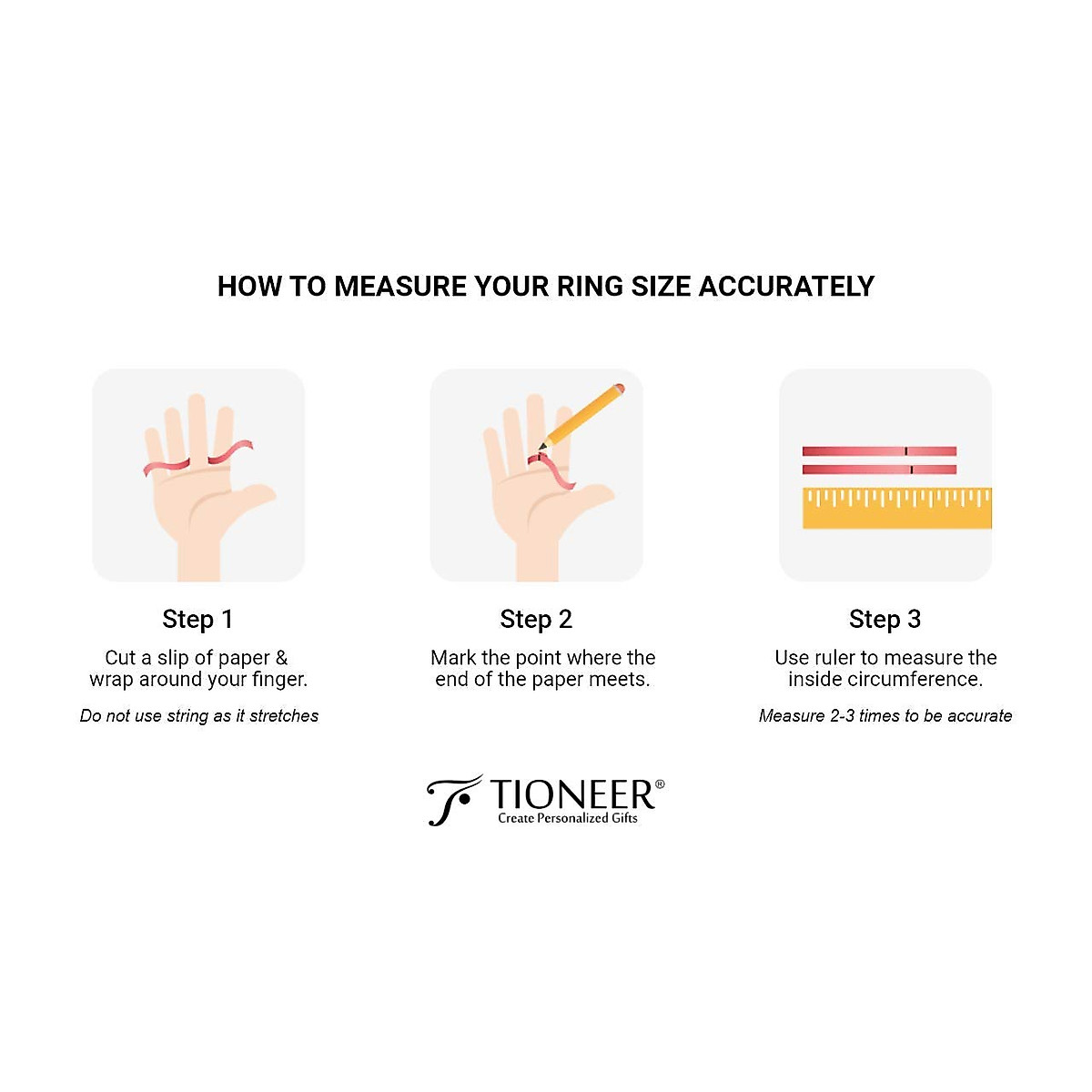 Tioneer Jewelry | Sterling Silver Plain Dome Wedding Band | Wedding Band for Women & Men | Sterling Silver Jewelry, Gold, 4mm, Size 8