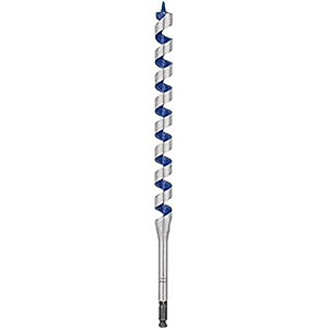 IRWIN WeldTec Auger Wood Drill Bit 1-1/8" X 17" (3043014)