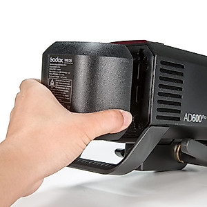 GODOX WB26 Lithium Battery Pack AD600 Pro Flash Strobe, 28.8V/2.6Ah 74.88Wh Rechargeable Li-ion Battery Replacement