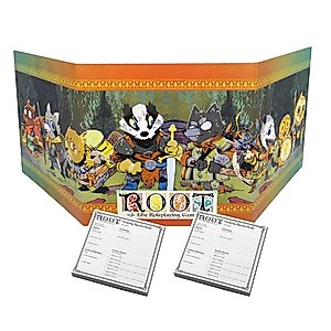Magpie Games Gamemaster Accessory Pack - Root: The Roleplaying Game Expansion, Tri-Fold Tabletop GM Screen and Campaign Notepads