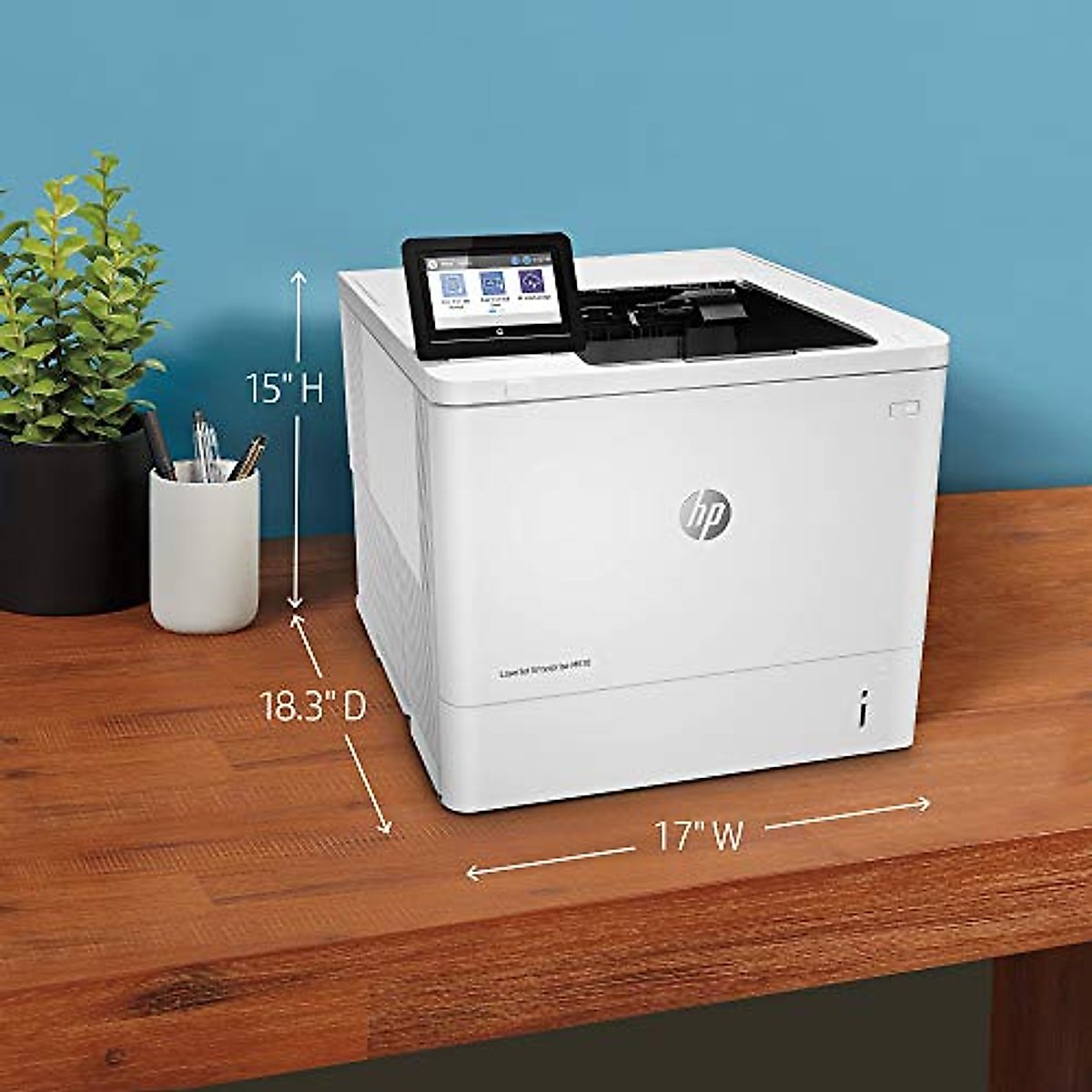 HP LaserJet Enterprise M610dn Monochrome Printer with built-in Ethernet & 2-sided printing (7PS82A)