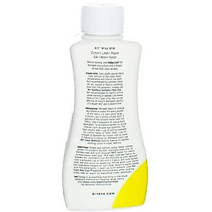 Rit Dye liquid Dye 8 Ounce - Pack of 3, Lemon Yellow