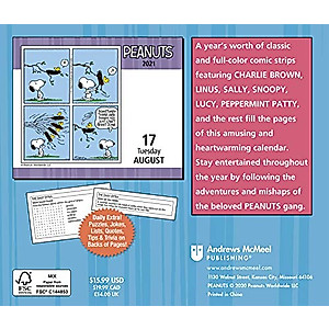 Peanuts 2021 Day-to-Day Calendar