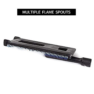 N / A 16 inch Cast Iron Burner Pipe Tube Set Replacement Parts for Members Mark Y0101XC Y0660LP Y0600LP2 Y0005XC-2 Sam's Club, Grand Hall Y0005XC, Y0005XC-1 CISC Gas Grill,3-Pack