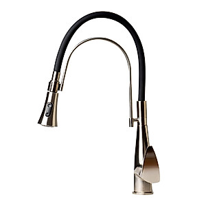 ALFI brand ABKF3001-BN Kitchen Faucet, 20.4"H, Brushed Nickel