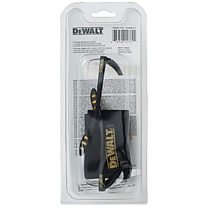 DEWALT DPG59 Reinforcer RX Bifocal Safety Glass - Black Frame/Clear Lens, 1.5 Diopter with protective sleeve