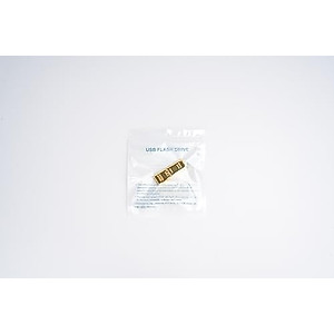 64GB USB Flash Drive Gold Bar-Shaped, BorlterClamp Novelty USB Drive Funny Thumb Drive Memory Stick for External Data Storage