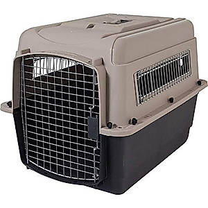 Petmate Ultra Vari Dog Kennel for Small to Medium Dogs (Durable, Heavy Duty Dog Travel Crate, Made with Recycled Materials, 28 in. Long) 25 to 30 lbs