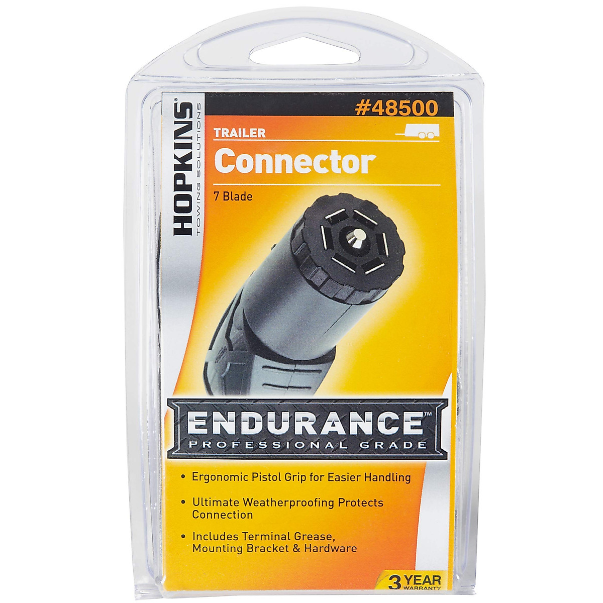 Hopkins 48500 Endurance 7-Way Trailer End Plug