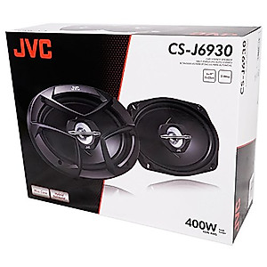 JVC CS-J6930 400W 6x9 3-Way J Series Coaxial Car Speakers