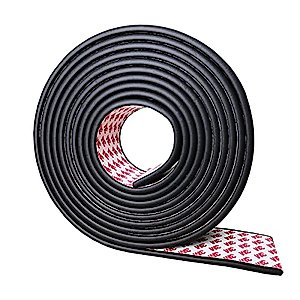 Makibi Edge Protector for Baby | Edge Guard Baby Proofing | Edge Bumpers for Furniture, Table, Desk | 3M Pre-Taped | 16.4ft/5m (Black)