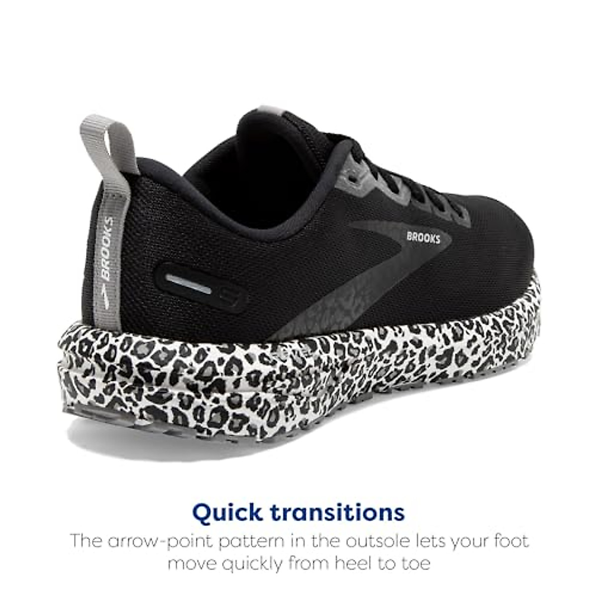 Brooks Women’s Revel 6 Neutral Running Shoe - White/Black/Alloy - 9.5 Medium