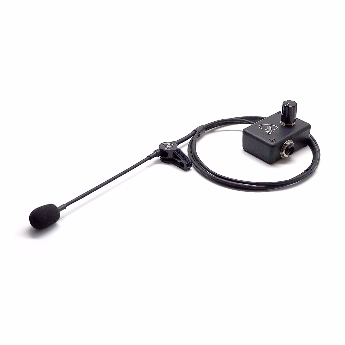 The Feather Violin Pickup with Flexible Micro-Gooseneck by Myers Pickups