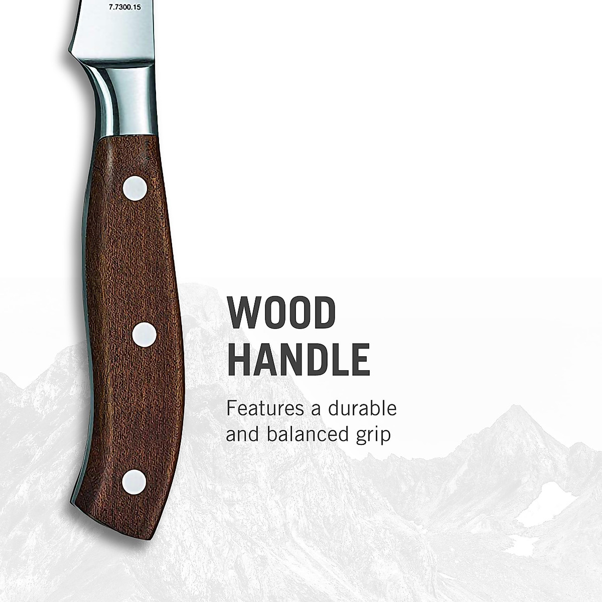 Victorinox Grand Maitre Boning Knife - Kitchen Knife for Cutting Meat - Premium Cooking Knife for Home Kitchen Essentials - Wood Handle, 6"