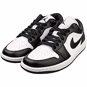 NIKE Jordan 1 Low Women White/Black-Black DC0774-101 6.5