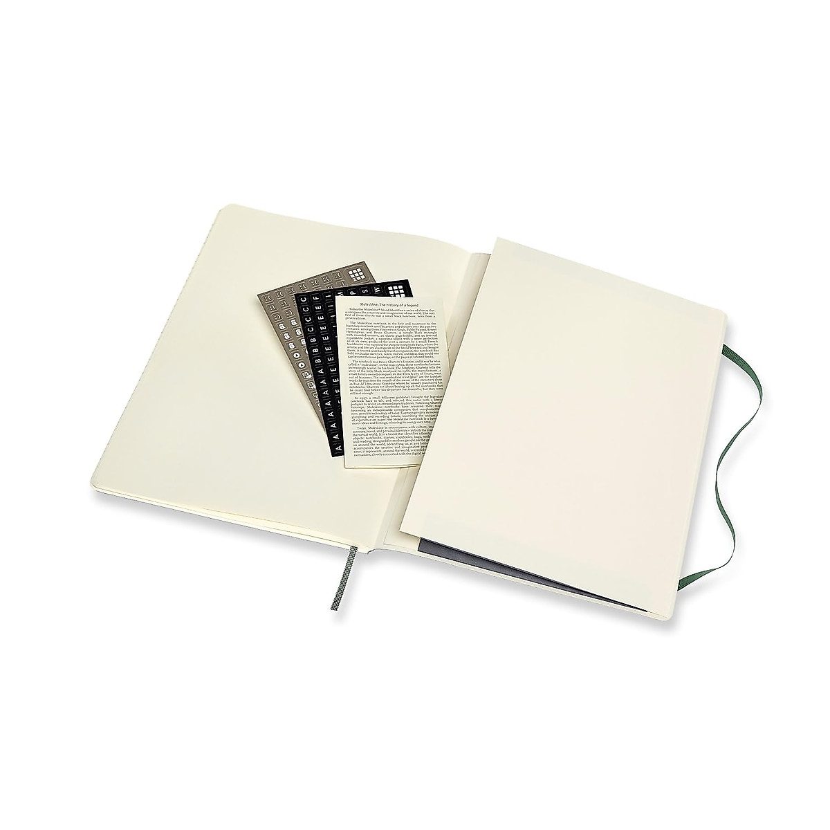 Moleskine PRO Notebook, Soft Cover, XL (7.5" x 9.5") Professional Project Planning, Forest Green, 192 Pages