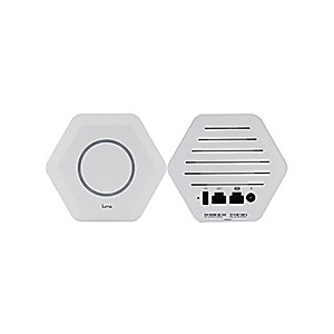 Luma Whole Home WiFi (2 Pack - Orange) - Replaces WiFi Extenders and Routers, Compatible with Alexa, Free Virus Blocking, Free Parental Controls, Gigabit Speed