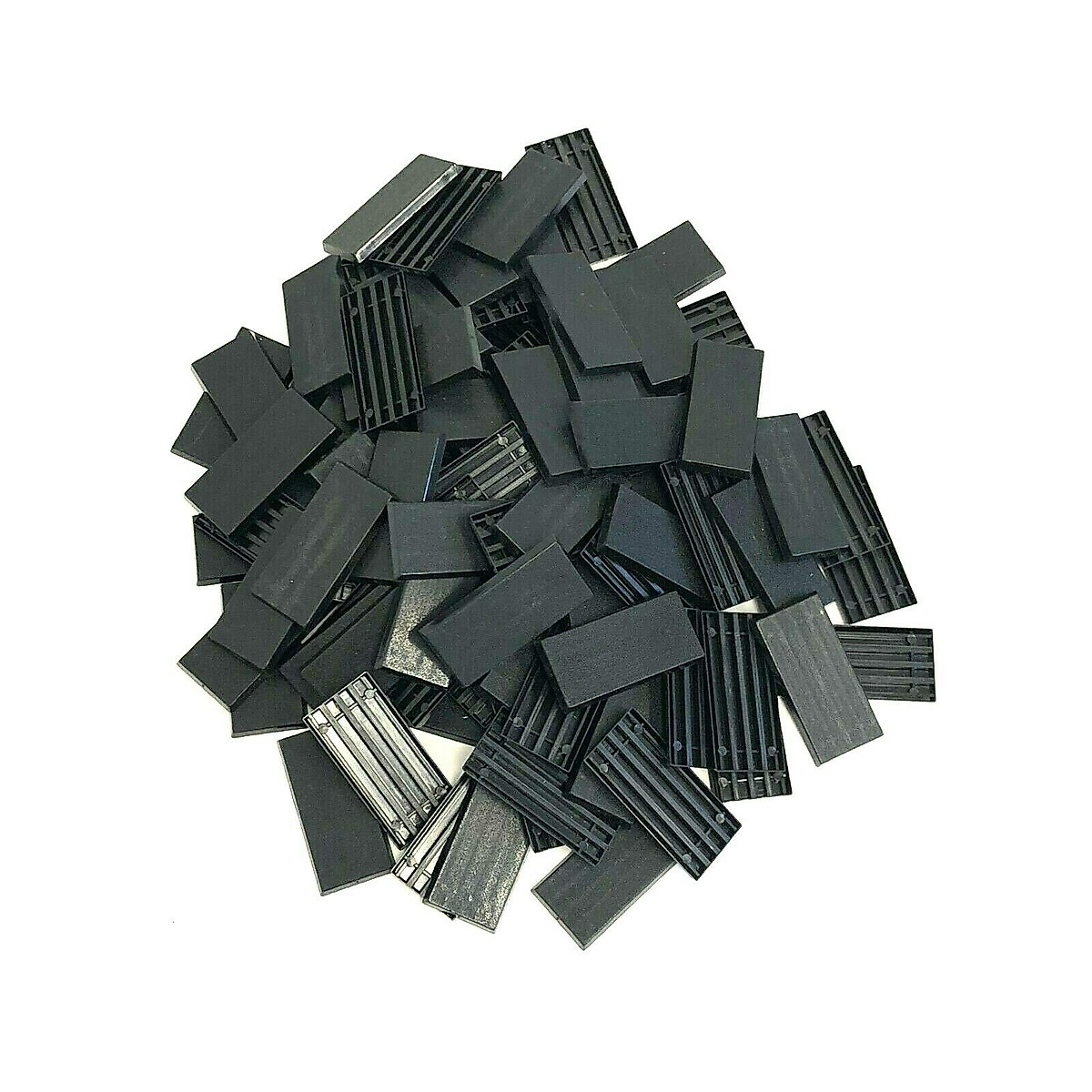 Lot of 100 Warhammer Fantasy 25mm X 50mm Cavalry Bases Rectangular